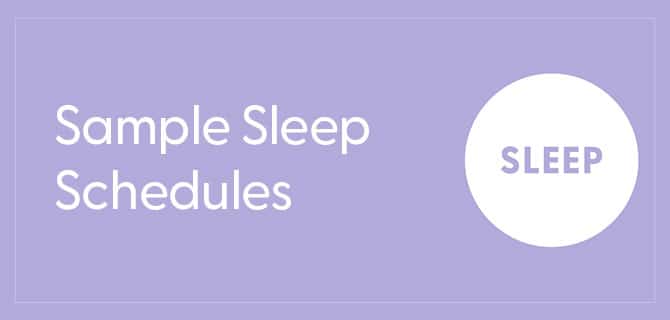 TPP-Resource-sample-sleep-schedules - PARENT PLAYBOOK